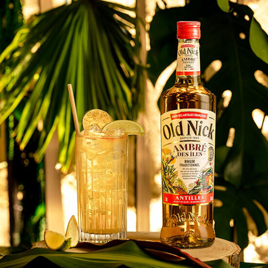 Le Caribbean Mule au rhum Ambré des îles - Old Nick